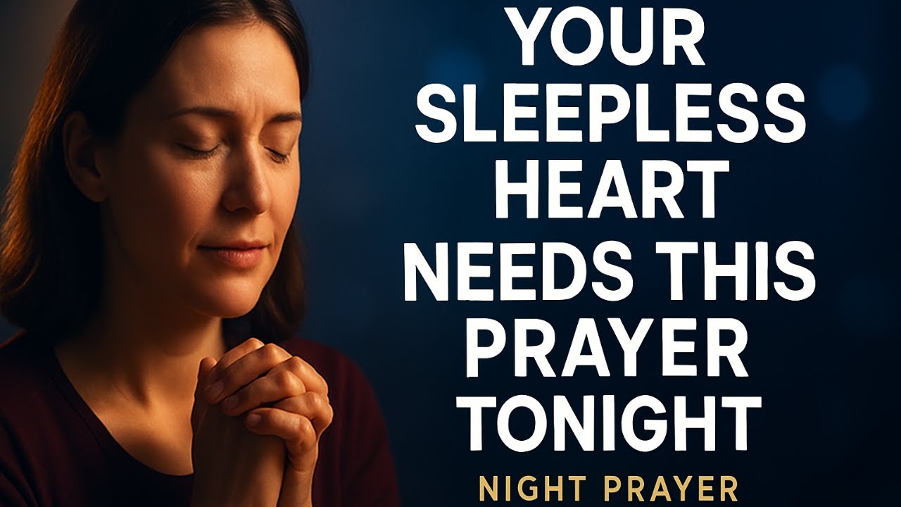 When You Can’t Stop Overthinking, Pray This | Night Prayer for Calm ...