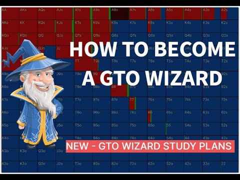 Become a GTO Wizard with GTO Wizard Study Plans - YouTube