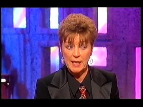 ann kirkbride leather trousers  with graham norton