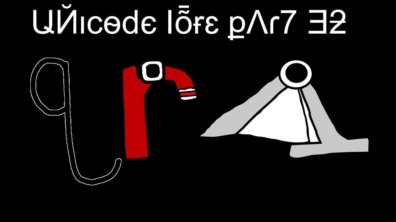 Unicode Lore Part 32 - YouTube