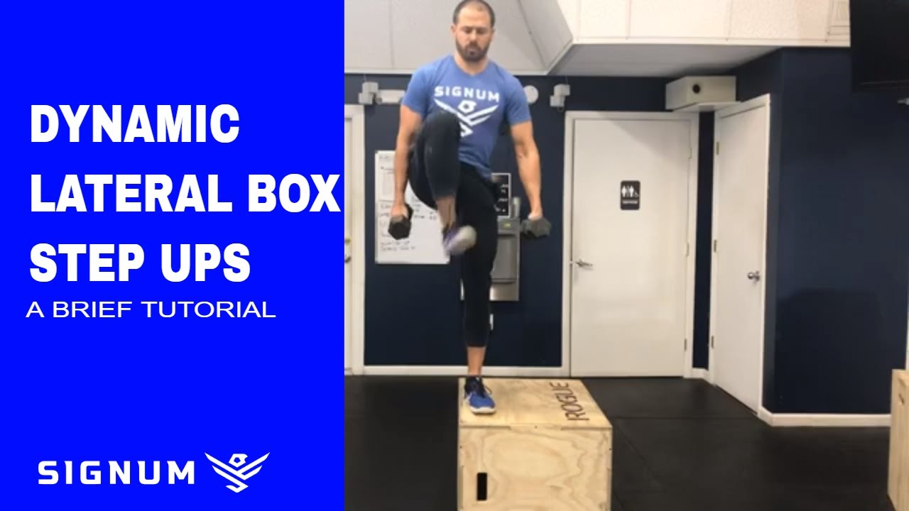 Dynamic Lateral Box Step Up | A Tutorial - YouTube