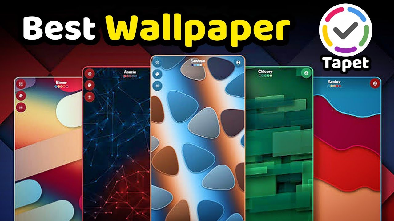 How to use Tapet Wallpaper app android | Auto Change Wallpaper app ...