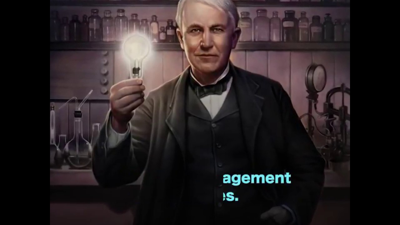 Thomas Edison Electricity Man - YouTube
