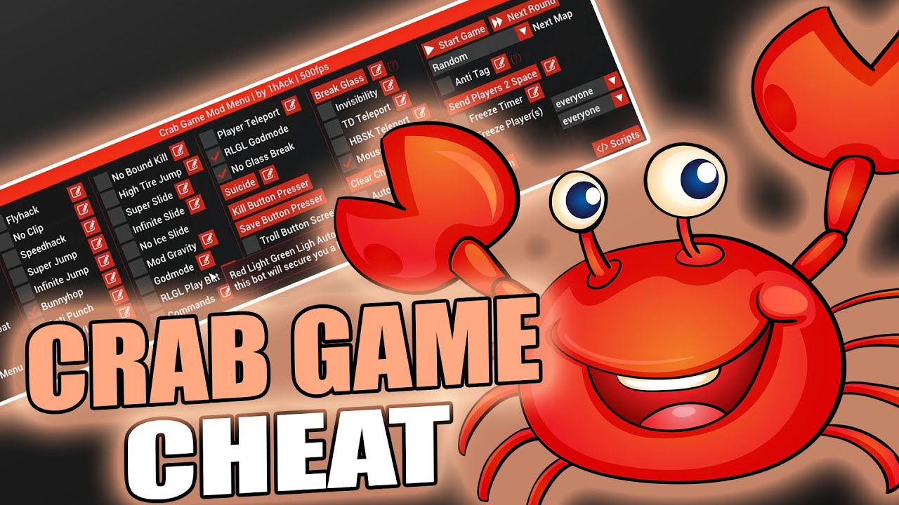 CRAG GAME HACK FREE | CRABGAME CHEATS 2024 | INSTALL TUTORIAL CRAB GAME ...