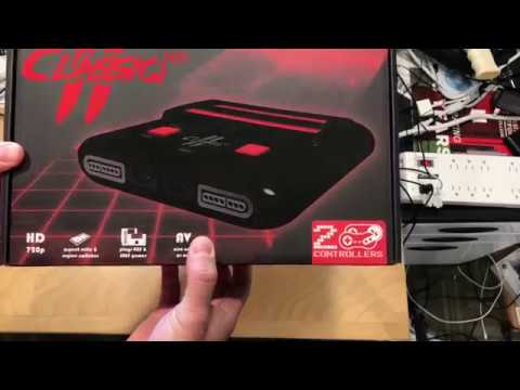 Old Skool Classiq 2 HD SNES and NES Clone Console Unboxing - YouTube