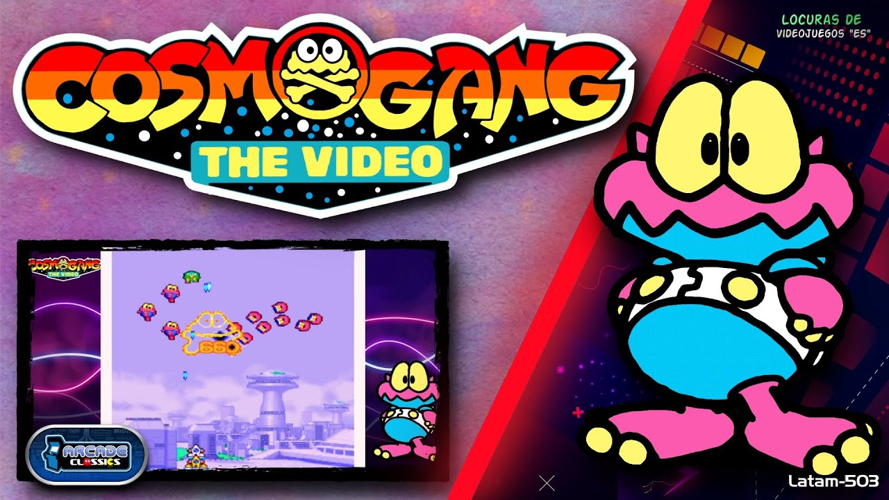 Cosmo Gang the Video | Arcade-Game | emulado-PC | - YouTube