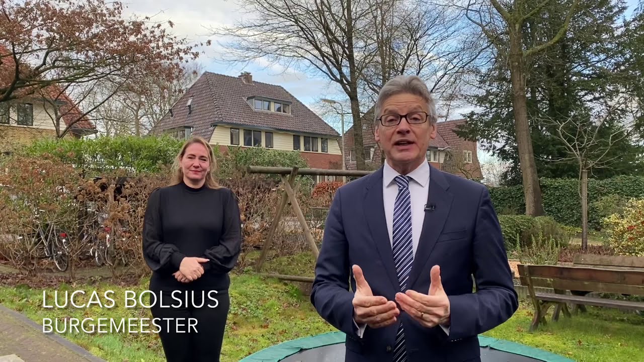 Nieuwjaarsvideo van burgemeester Lucas Bolsius - YouTube