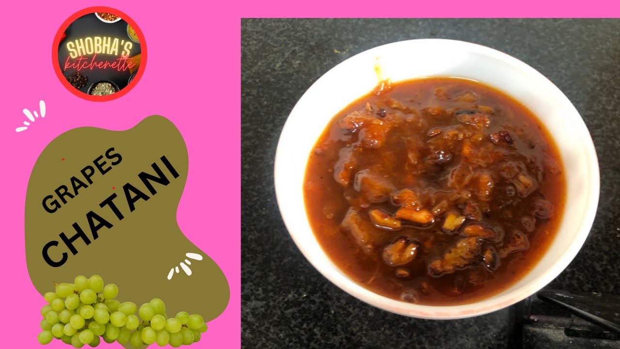 #GRAPES CHATNI|#GRAPES ORANGE CHATANI|#ANGOOR KI RECIPE|#JHAT PAT RECIP ...