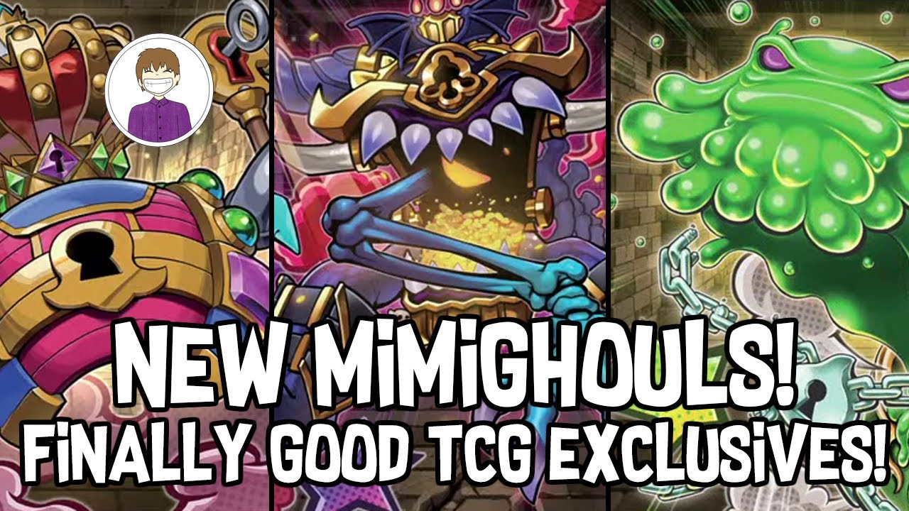 NEW MIMIGHOUL CARDS! FINALLY! GOOD TCG EXCLUSIVES! Yu-Gi-Oh! - YouTube