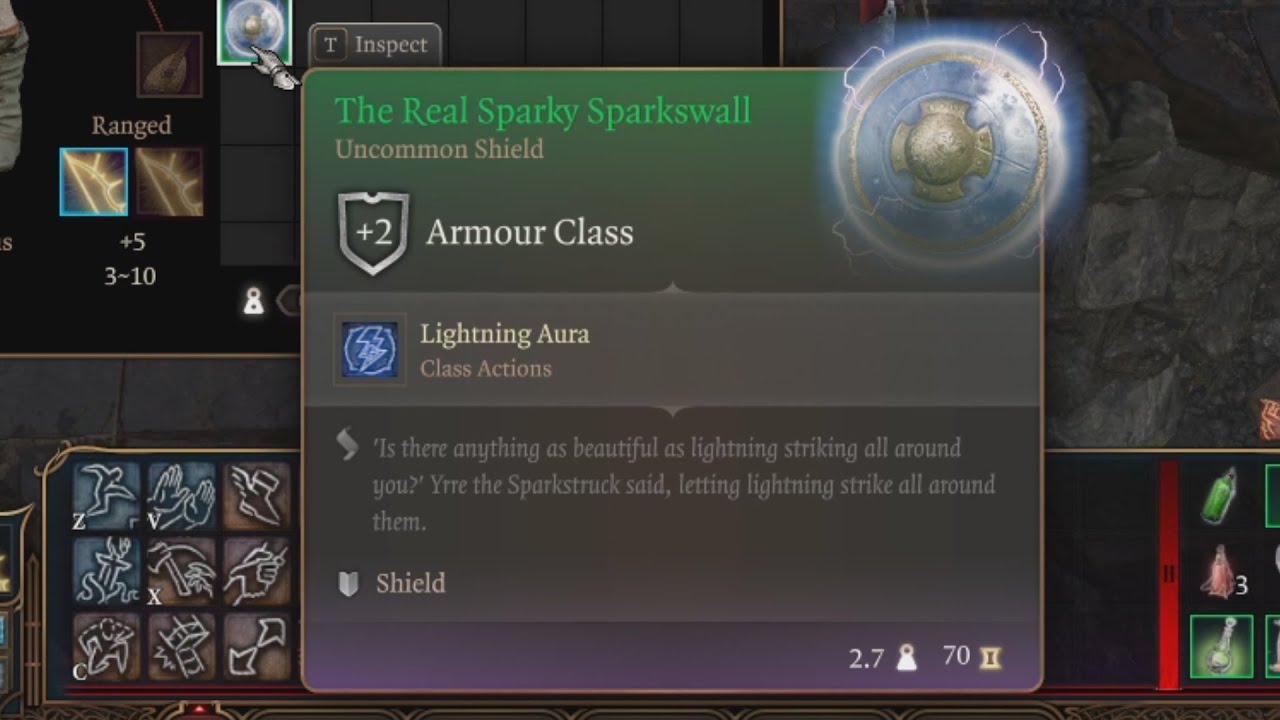 The Real Sparky Sparkswall Shield Location in Baldur's Gate 3 - YouTube