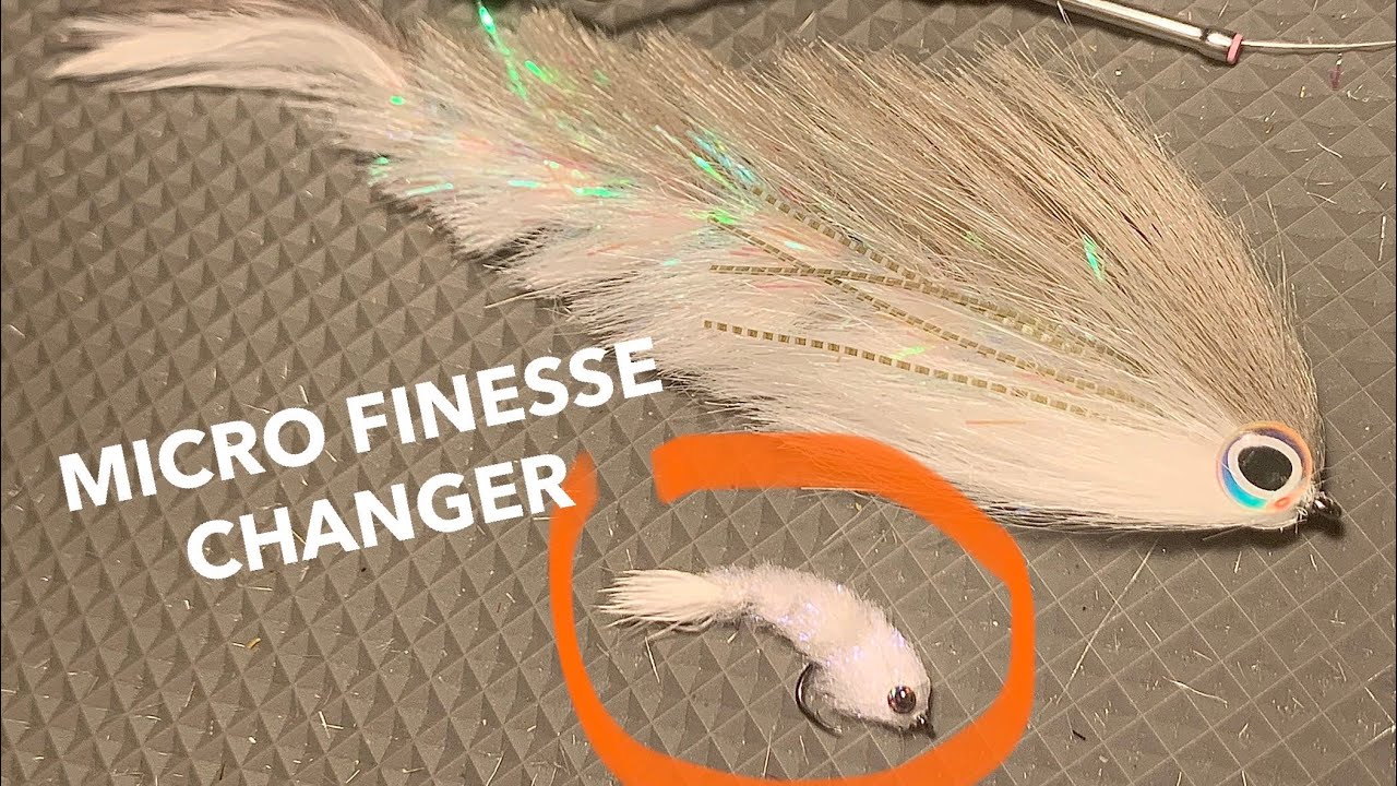 Micro Finesse Game Changer - A small fly that BIG FISH cannot resist ...