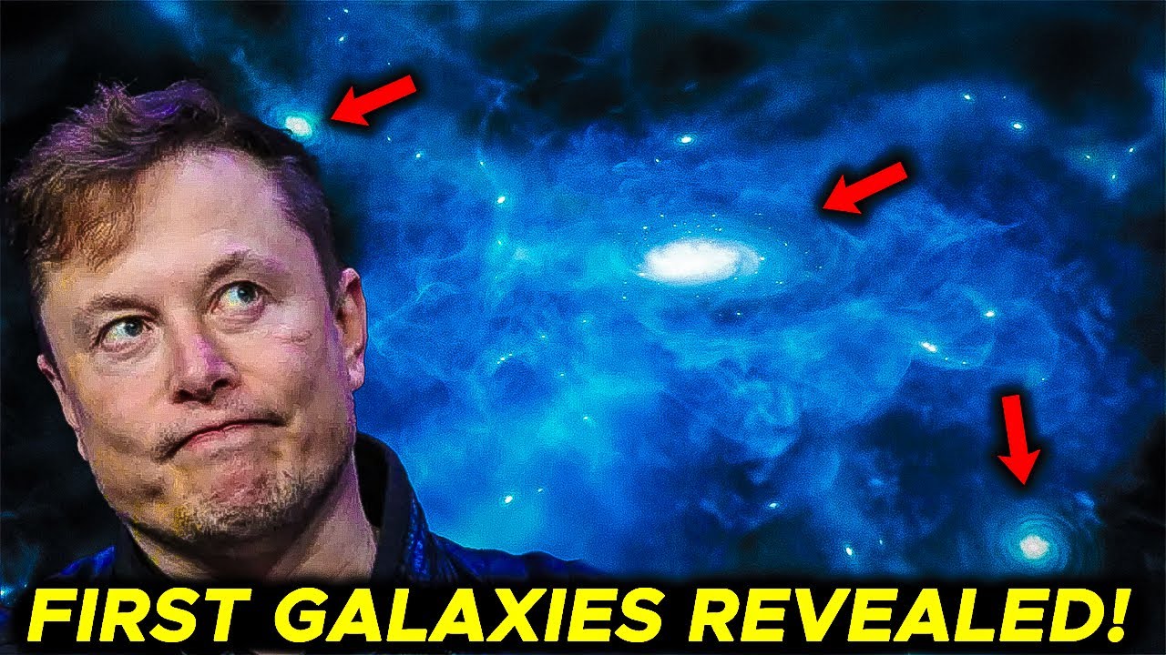 Birth of universe's earliest galaxies observed for first time - YouTube