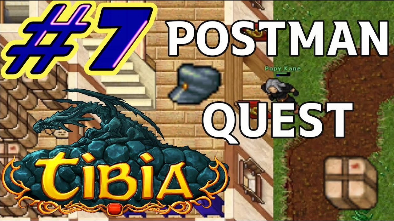 TIBIA #7 Filar Poczty Tibijskiej - Postman Quest - YouTube