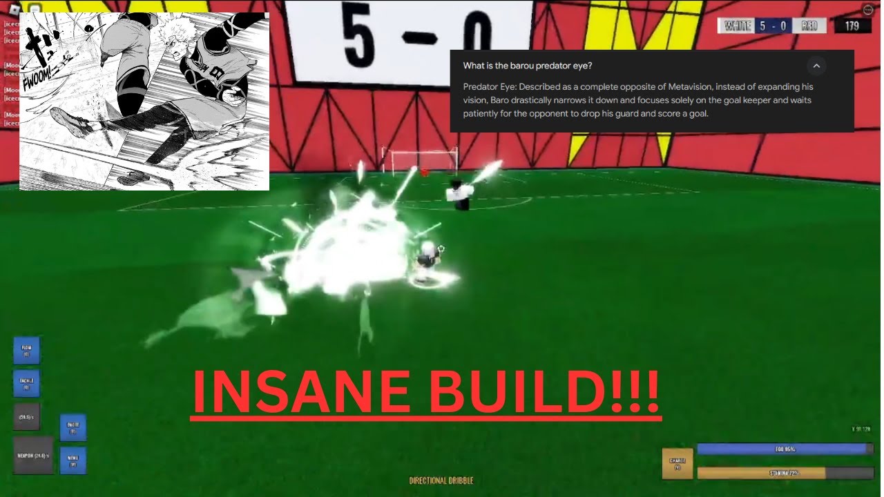 Kunigami X Predatoreye is BROKEN! In this Roblox BLUELOCK Game - YouTube