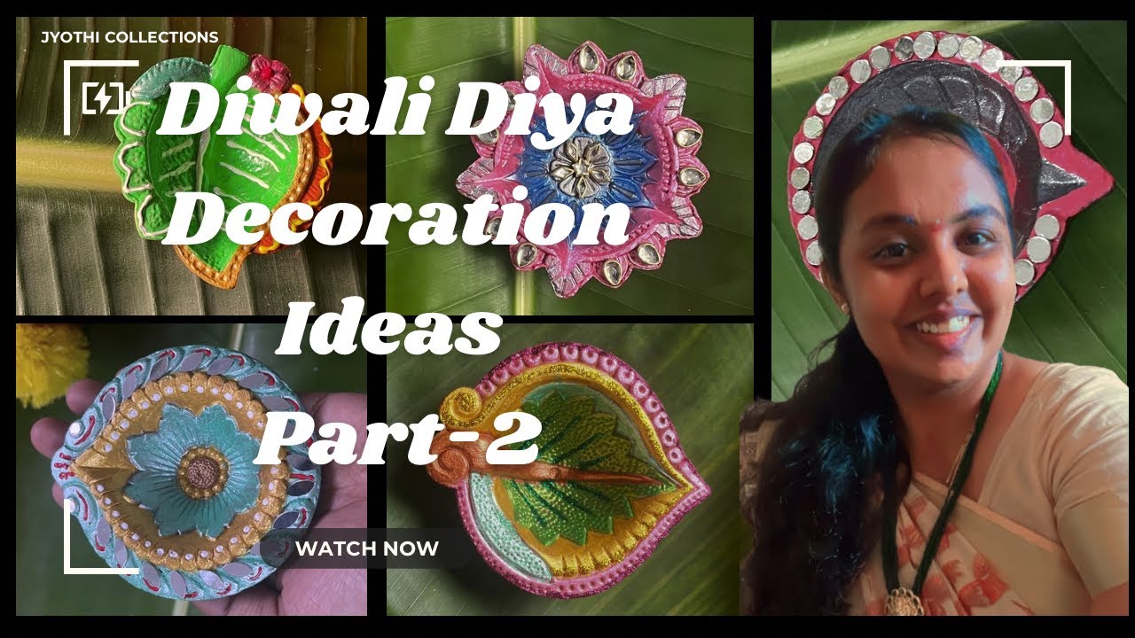 5 Easy Diwali Diya Decor Ideas | DIY Diwali Decoration Ideas | Diya ...