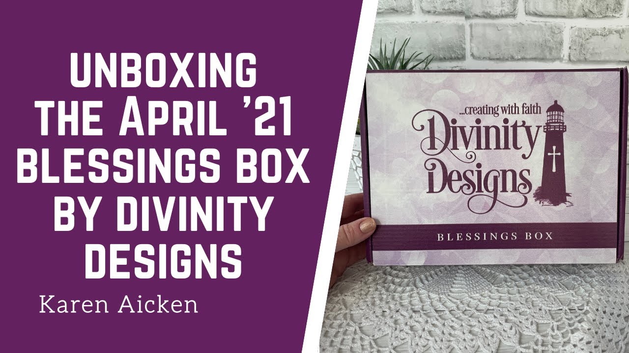 April Blessings Box Unboxing - YouTube