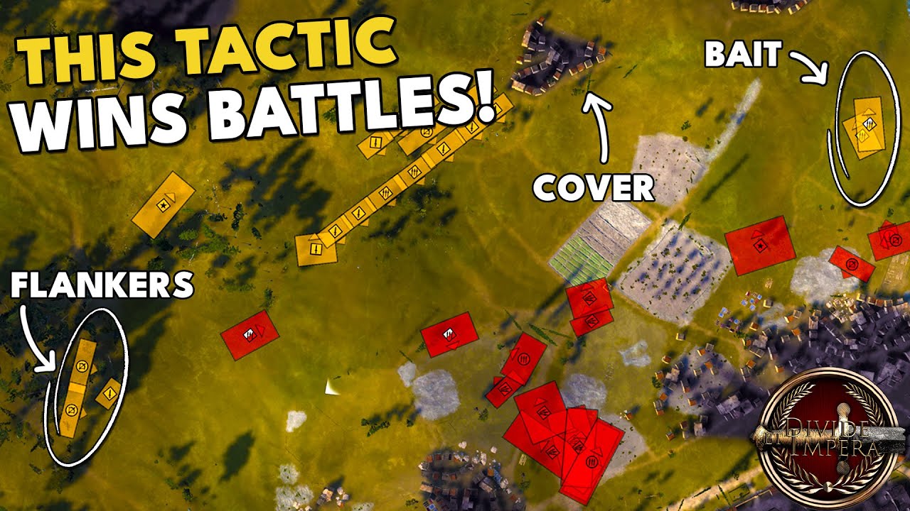 Setting Up Great Flanking Maneuvers! | Divide Et Impera Rome II Total ...