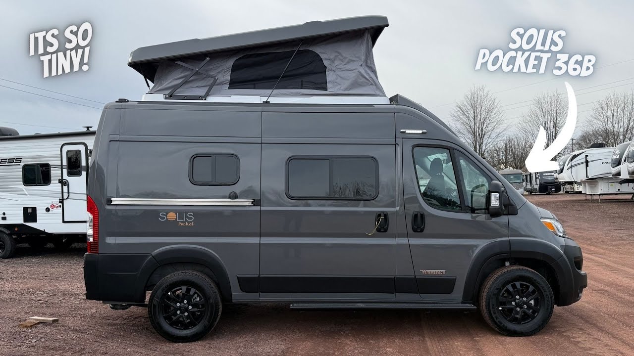 Our Smallest Class B RV! 2025 Winnebago Solis Pocket 36B - YouTube