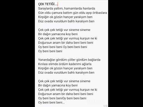 Çek Tetiği... KARAOKE.. Berdan Mardini ( Uzak Şehir )