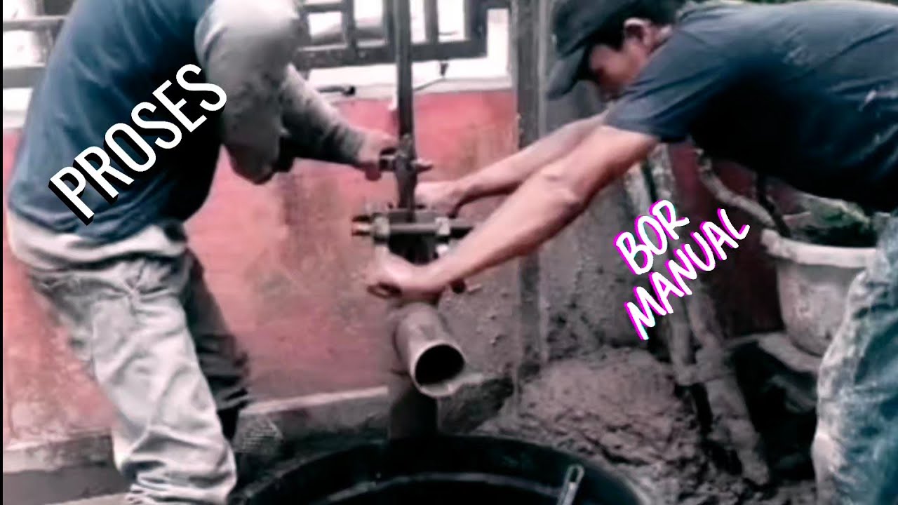 Proses pembuatan sumur bor - YouTube