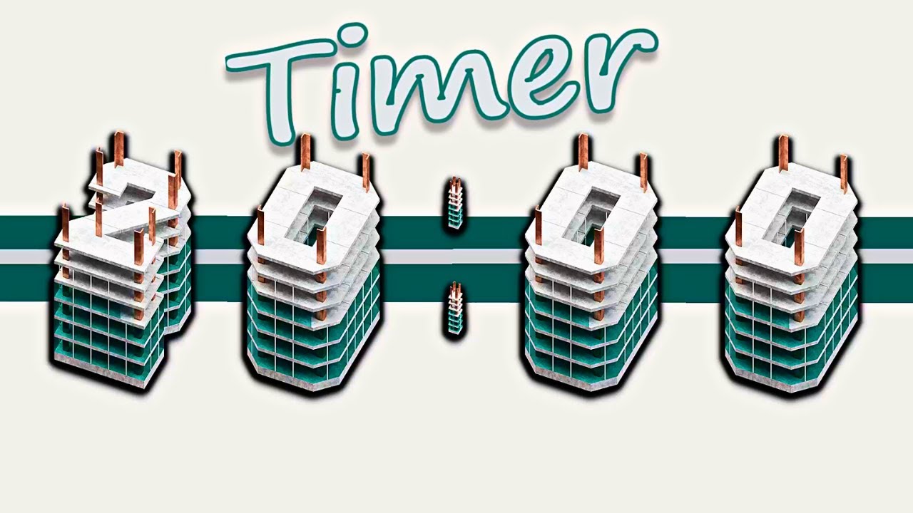 20 Minute TIMER Countdown to 0 | 3D FONTS. - YouTube