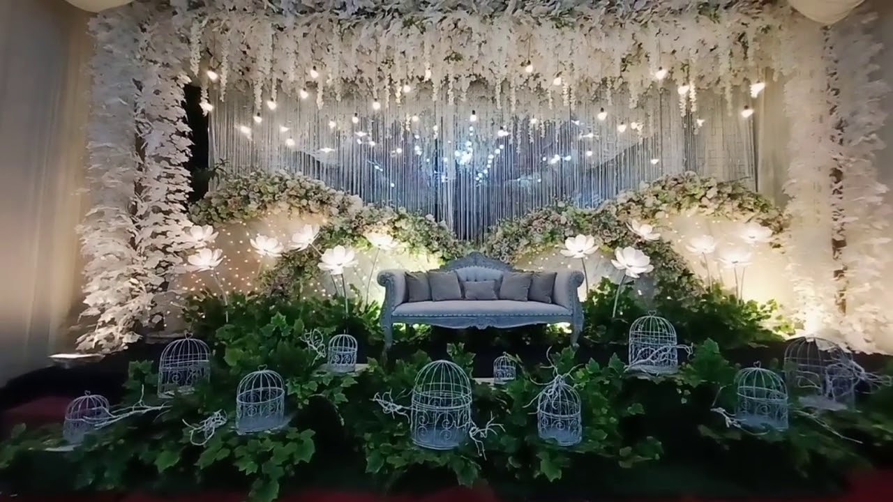 Dekorasi model terbaru 2021 backdrop kaca - YouTube