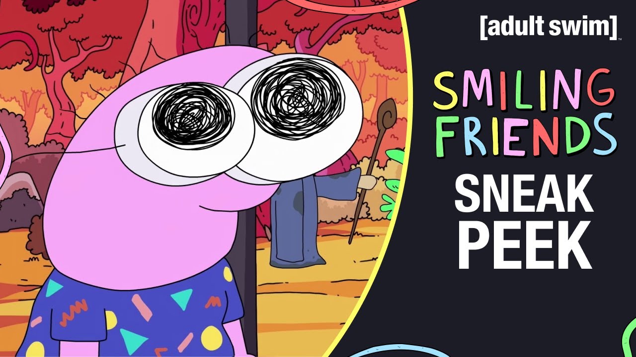 SMILING FRIENDS | S1E6 Sneak Peek: The Quest of Pim's Dreams | adult ...