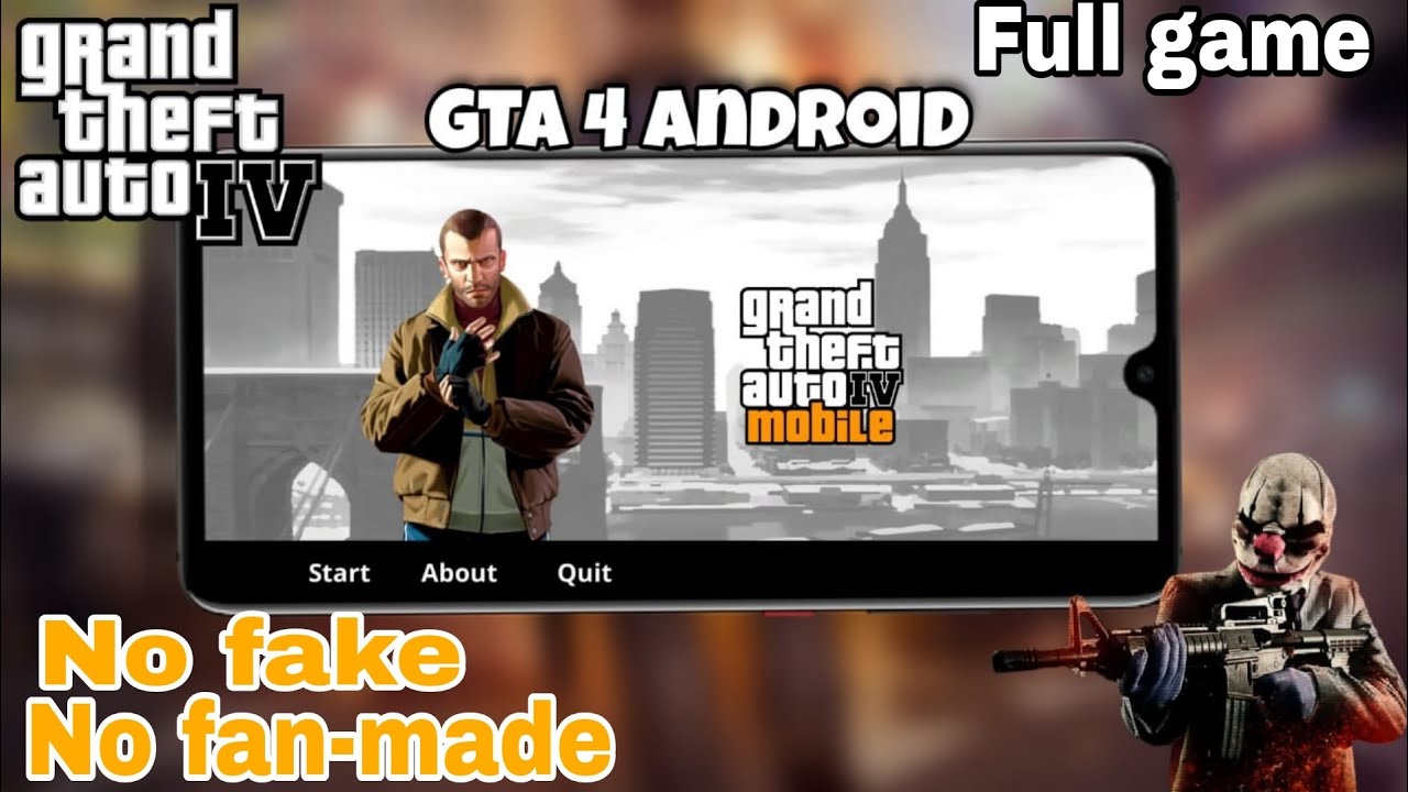 GTA 4 official on mobile with cloud gaming full game - YouTube