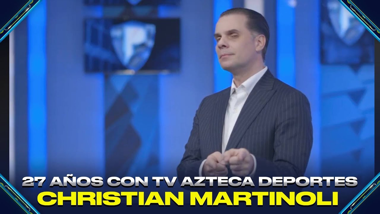 Christian Martinoli | 27 años del mejor periodista deportivo en TV ...