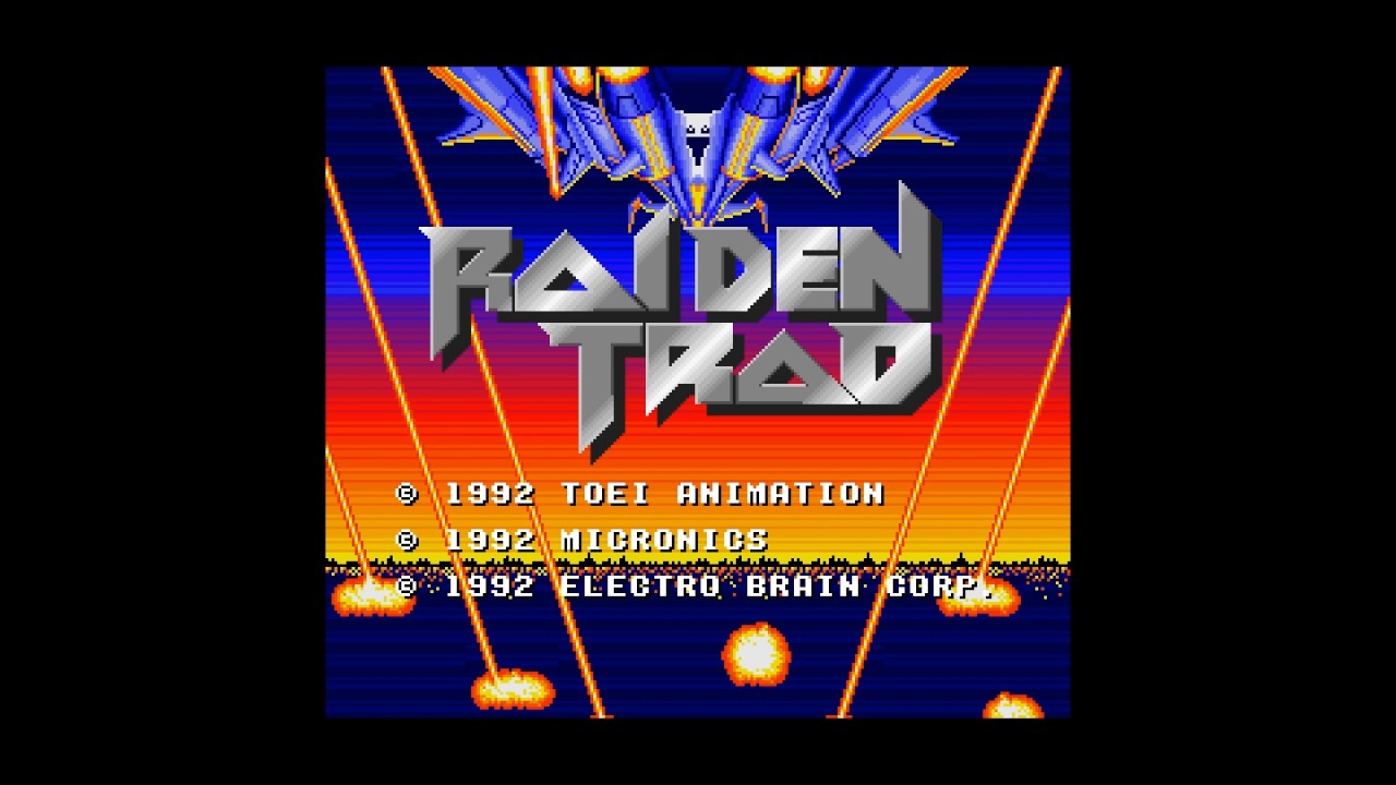 Raiden Trad (SNES/SFC) - BGM 01: Title Theme - YouTube