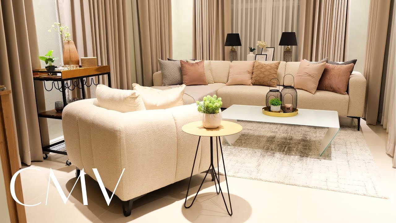 Residential Interior Design at Portofino Heights, Alabang | Moderm Glam ...