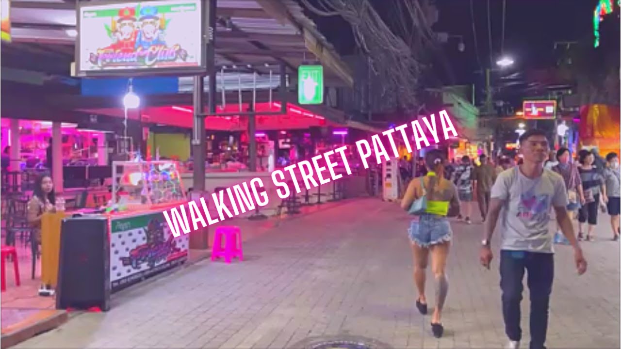 So sieht es aktuell auf der Walking Street in Pattaya aus - YouTube