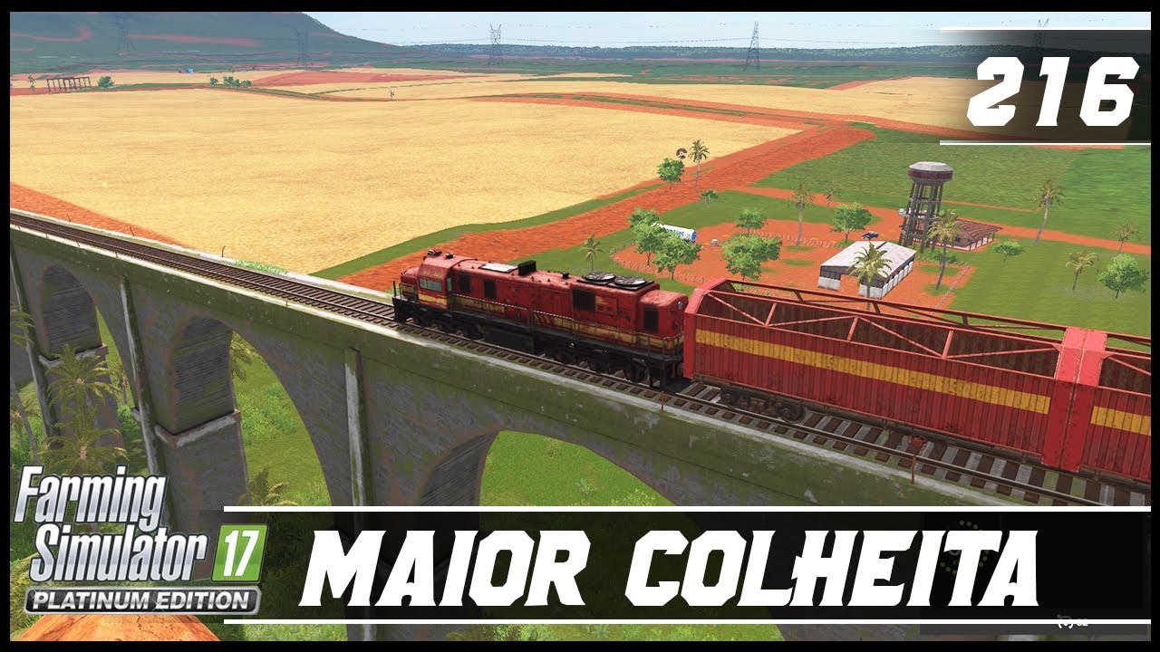 MAIOR COLHEITA DE CEVADA DA SÉRIE! | FARMING SIMULATOR 17 PLATINUM ...