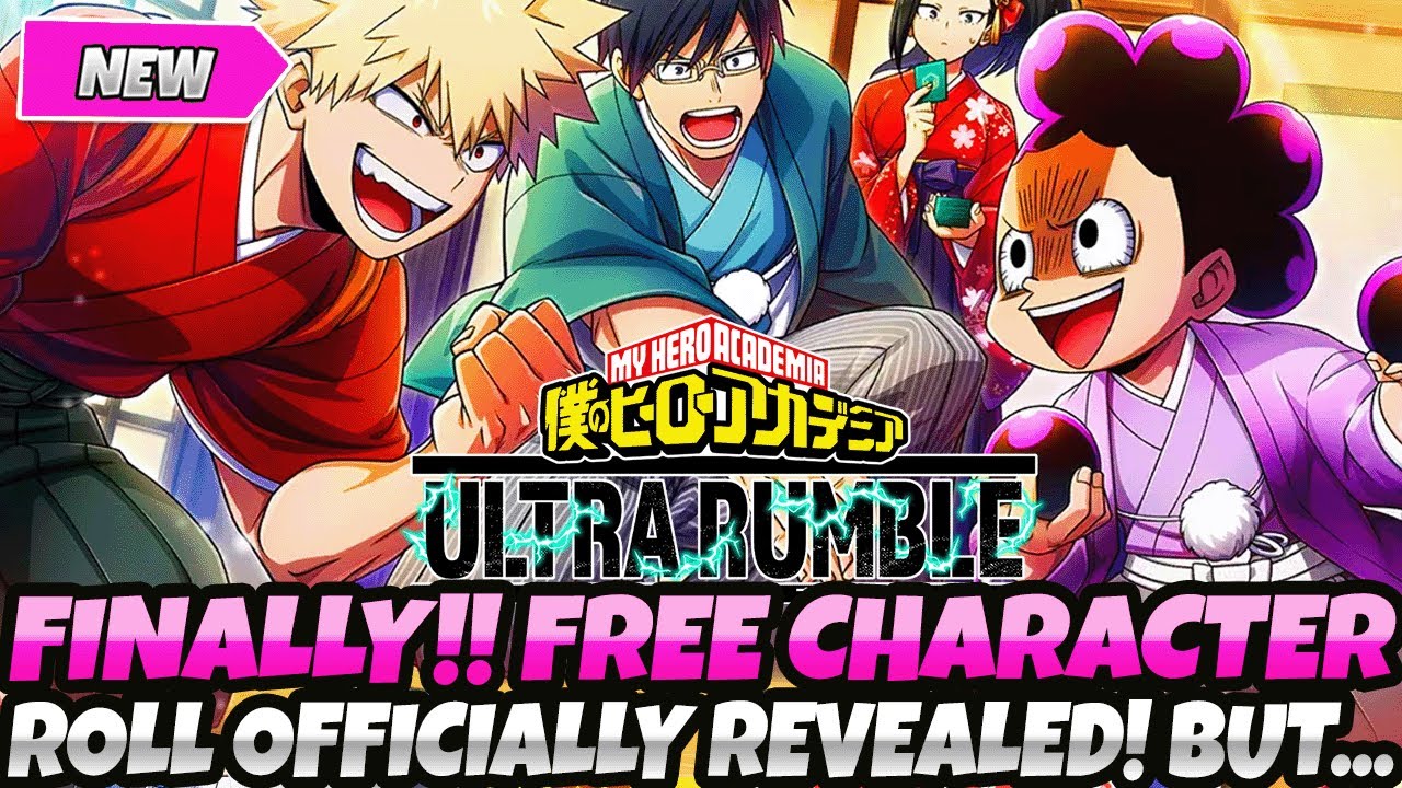 *FINALLY!! FREE CHARACTER ROLL OFFICIALLY REVEALED!* BUT THERE IS A ...