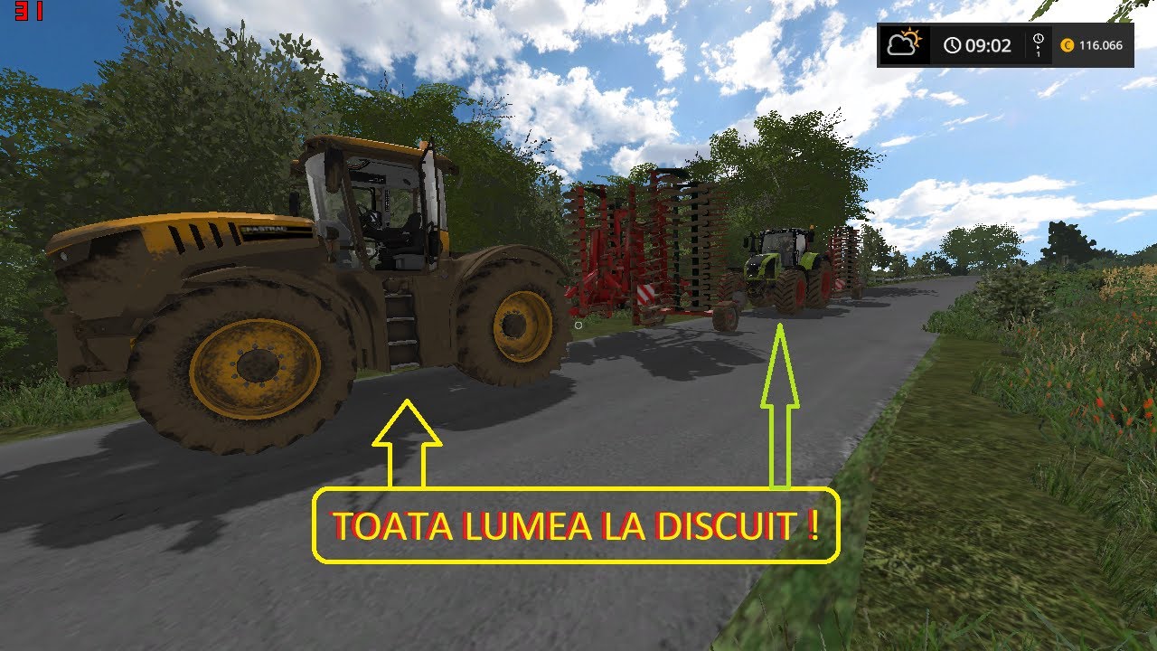 Cu ambele tractoare la munca ! [Fs17/Roleplay/71] - YouTube