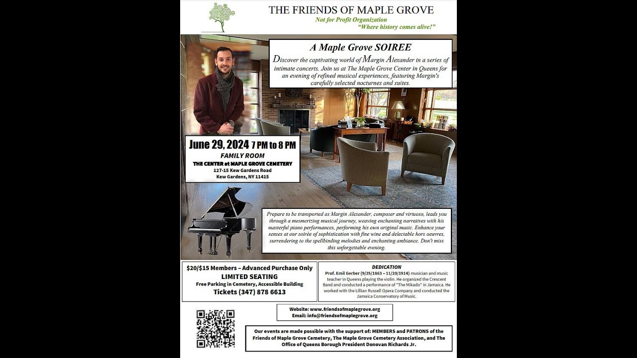 6/29/2024, FMG - A Maple Grove Soiree, with Margin Alexander - YouTube