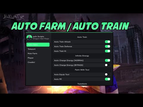 [Roblox] Dragon Ball Rage Script Hack - Auto Farm / Auto Train ...