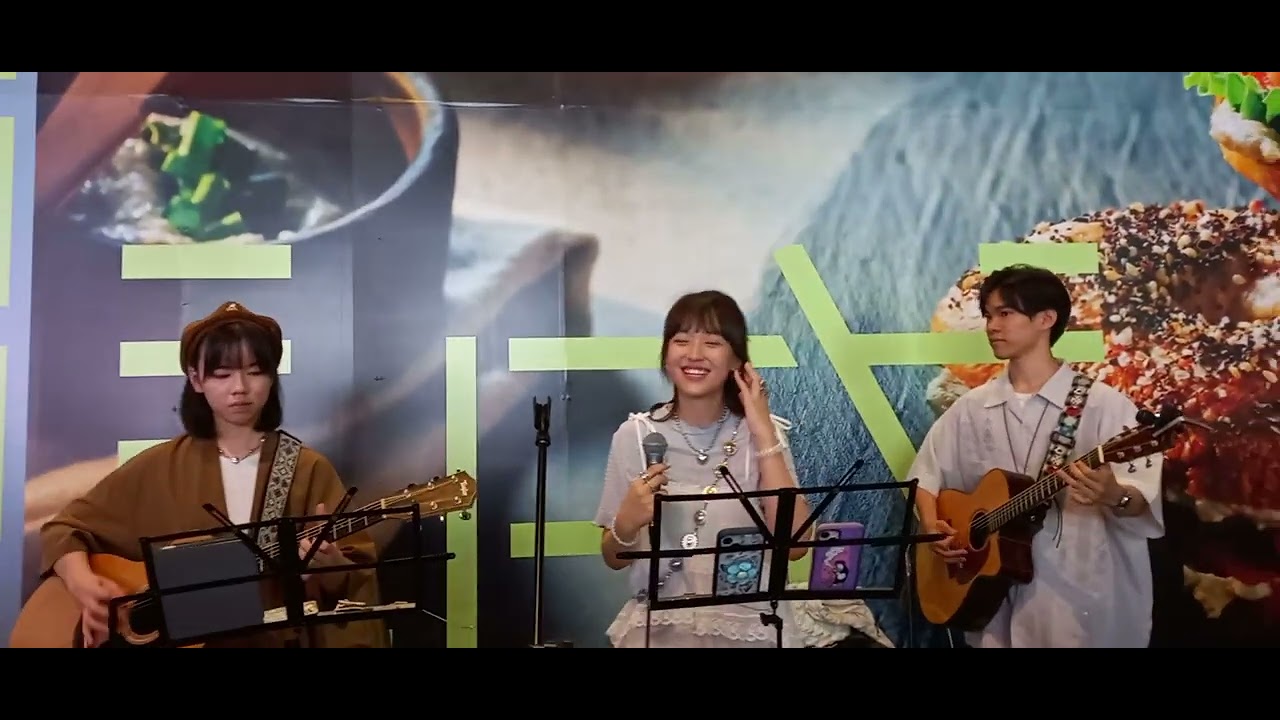 8-6-2024 🌃 旺角 Man_Sum Caleb_Leung Matt_Lee...... Busking 🎶 🎤 🎸 🥁 🔊 🟦 ...