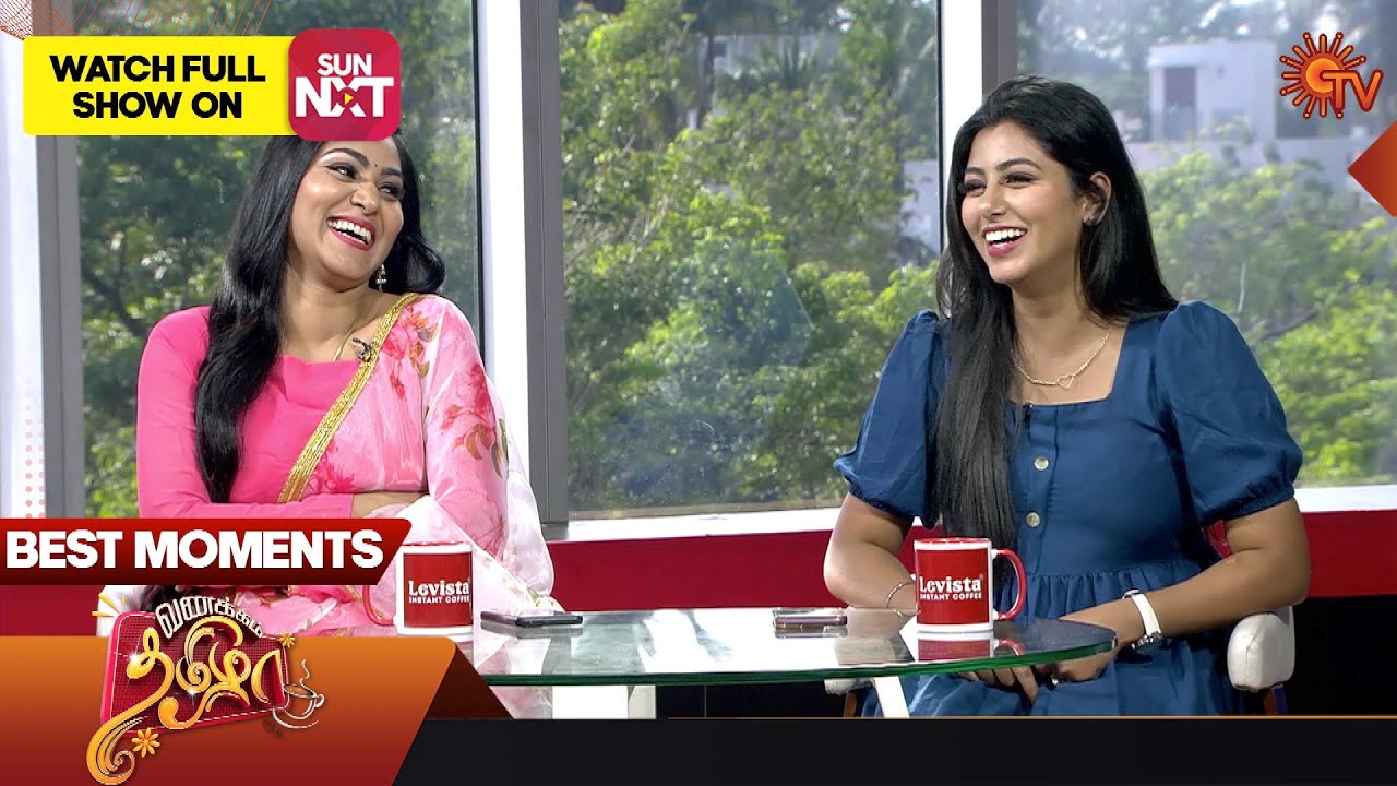 Vanakkam Tamizha with Iniya Serial Cast Meena & Dhanam | Best Scene ...