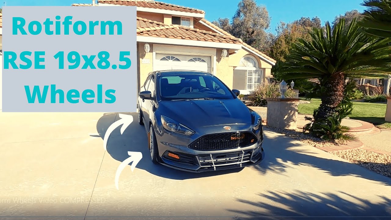 New Rotiform Wheels on the Focus ST - Short Car Update - YouTube