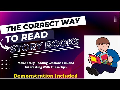 How to Read a Story Book To Autistic Kids | Make Story Reading Sessions ...