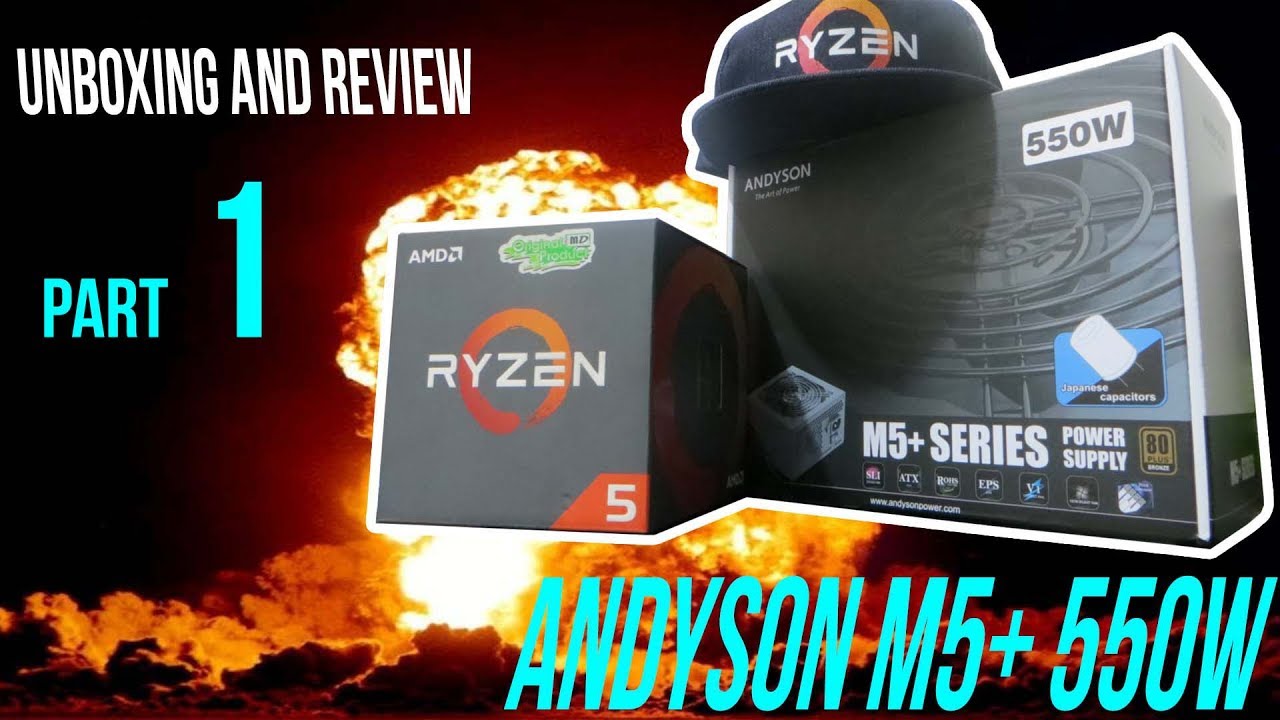 Hands On PSU Andyson M5+ 550W [PART #1] - YouTube