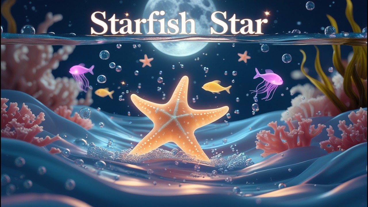 Starfish Star | Fun Ocean Dance Song for Kids | Kids Songs & Learning ...