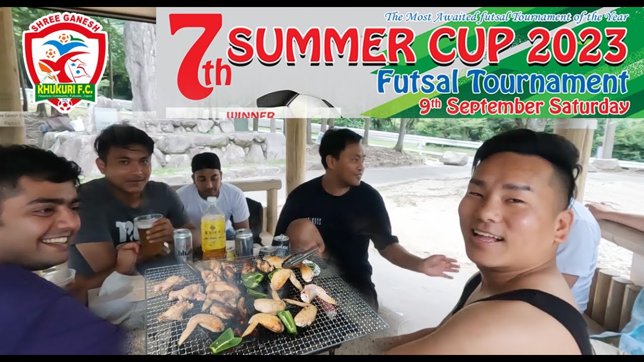 Shree Ganesh Khukuri FC BBQ | Summer Picnic | Family Party | Fukuoka Japan | #vlogs035 - YouTube