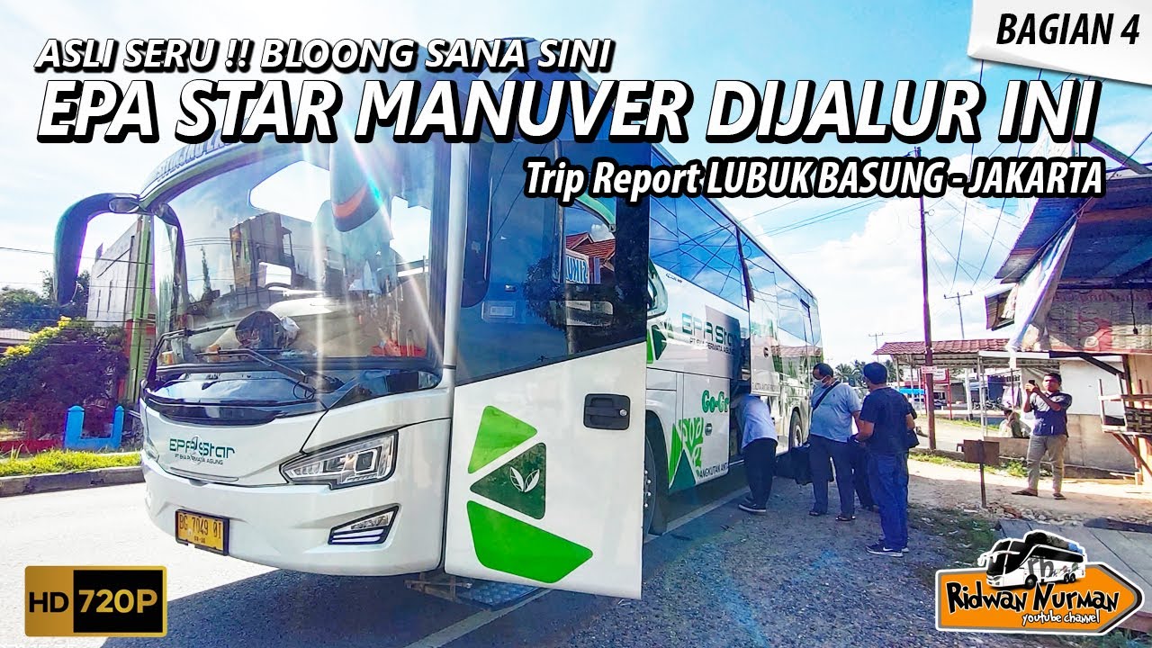 JALUR INI BUS MELAJU KENCANG, BUS EPA STAR IKUT MANUVER BLOONG SANA ...