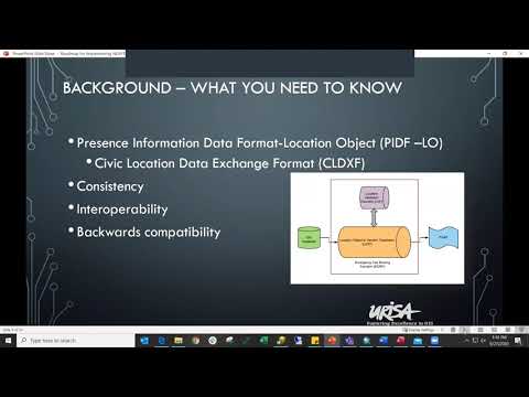 Roadmap for Implementing NG911 GIS Data Model, Part 2