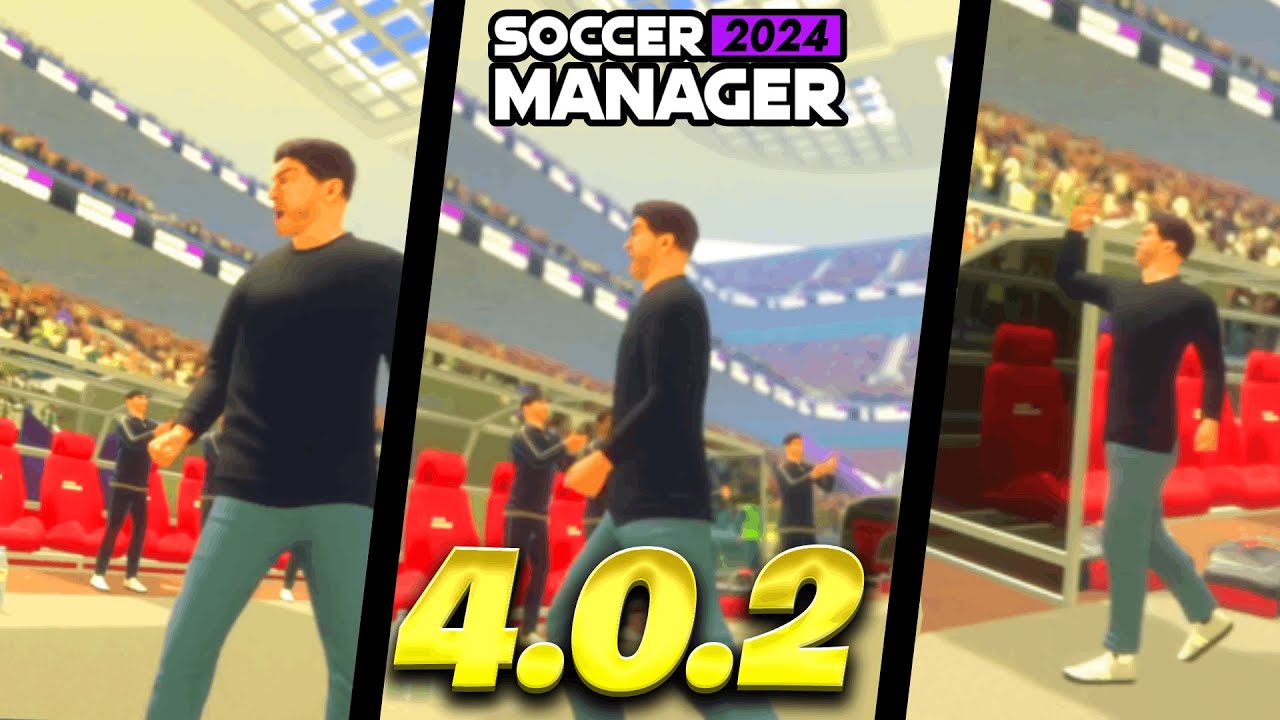 TOP NEW ANIMATIONS IN SOCCER MANAGER 2024 UPDATE 4.0.2? - YouTube