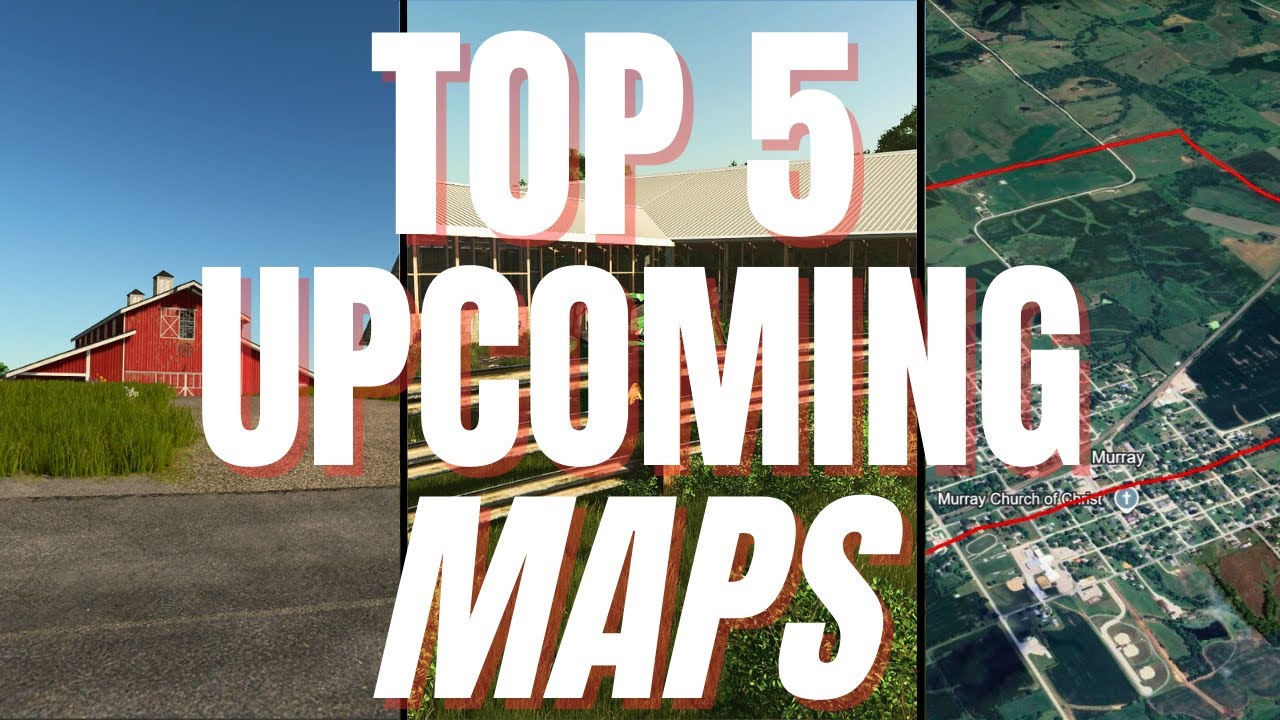 TOP 5 UPCOMING MAPS FOR CONSOLE | Farming Simulator 25 - YouTube