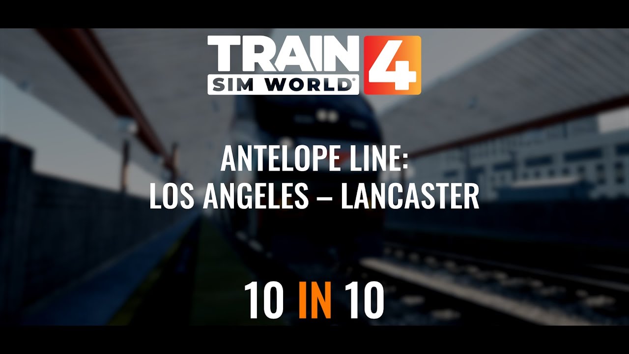 10 Things To Know About the Antelope Line - Train Sim World 4 - YouTube
