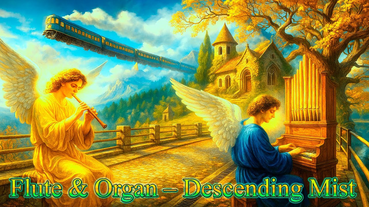 Descending Mist — Atmospheric Instrumental Music with Flute & Organ for ...